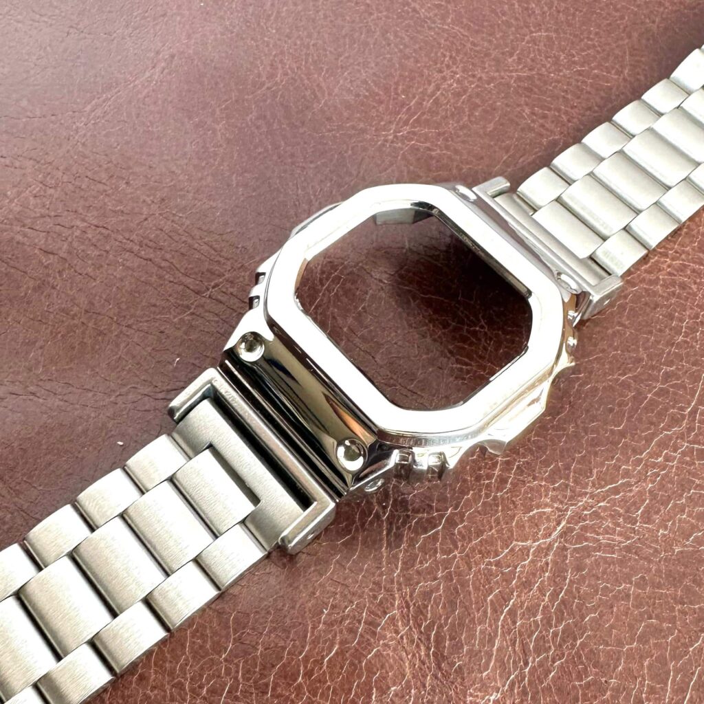 Casio G-Shock DW-5600 Steel Watch Strap Mod Kit - invellastraps